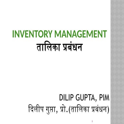 Stores Inventory Control presentation.pptx