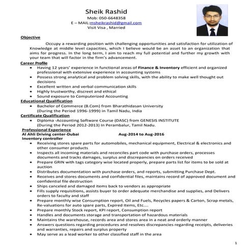 Inventory controller | PDF