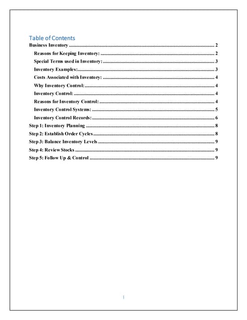 Stores management | PPTX