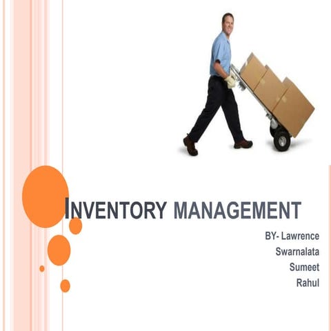 Slow Or Non Moving Inventory, Dispose Off Or | PPTX