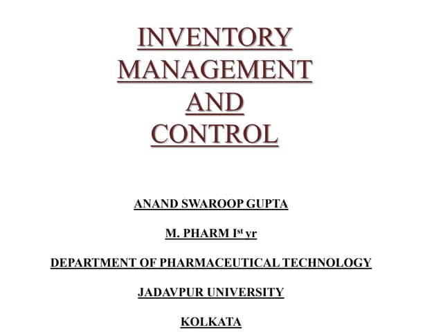 Factors affecting inventory management | PDF