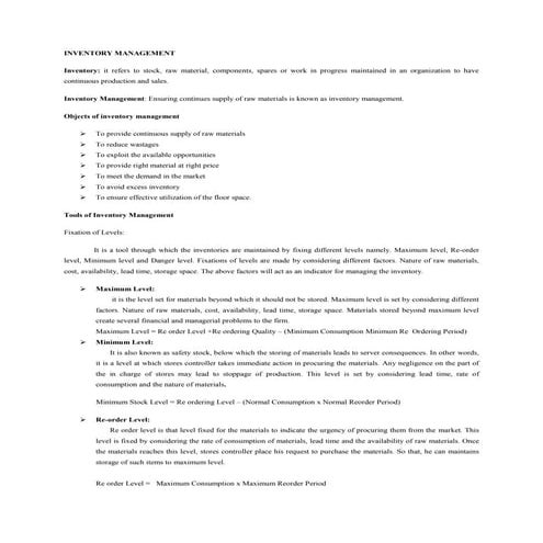 Inventory Management.docx