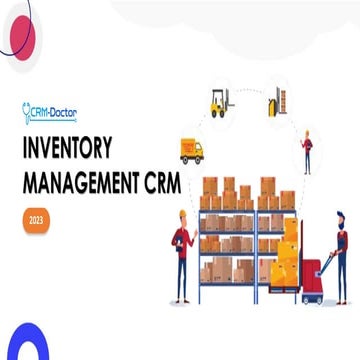 Data-Driven Logistics: Inventory Management CRM's Strategic Impact | PDF