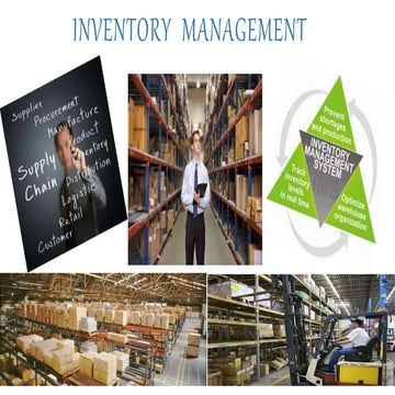 Inventory management with case study | PPTX