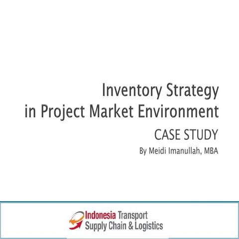Inventory Strategy | PDF