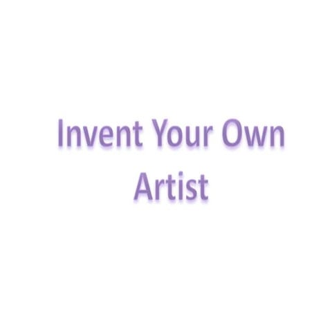Invent your own artist | PPTX | Hip Hop Music | Music