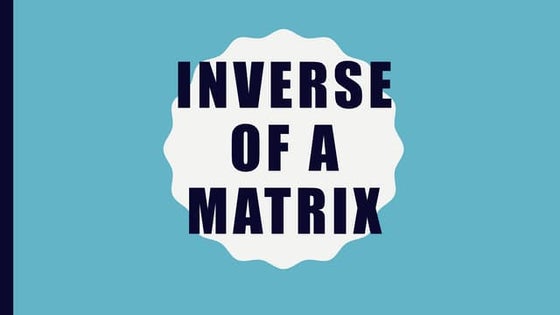 Algebraic Properties of Matrix Operations | PPTX | Physics | Science