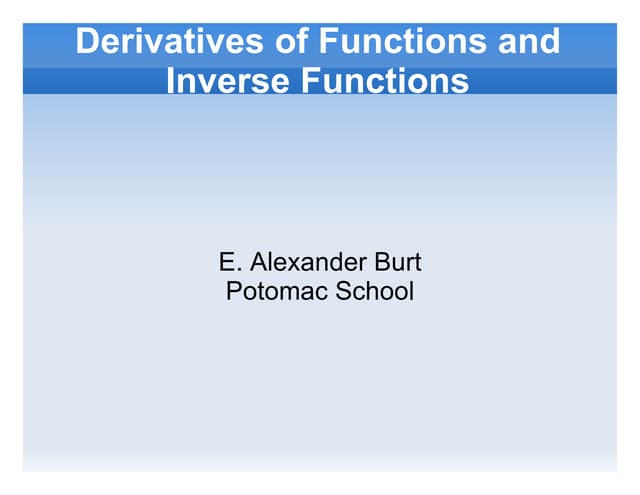 7_One.to.one.and.Inverse Functions-Gen-Math.pptx | Science
