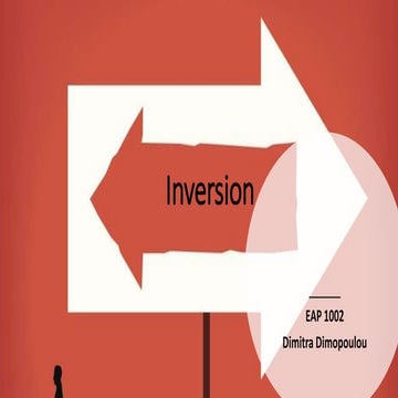 EAP 1002 Inversion PowerPoint Presentation | PPT