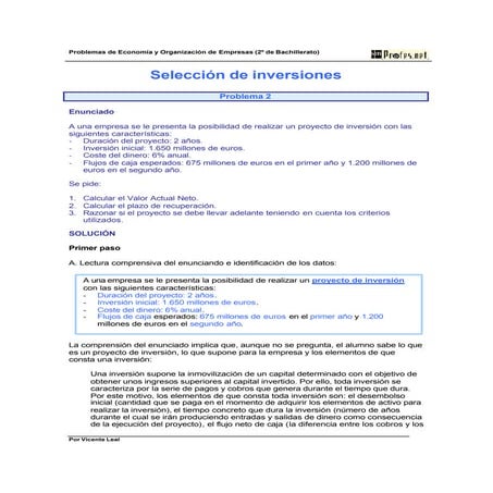 Inversiones 2 | PDF