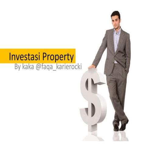 Investasi property | PPTX