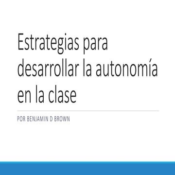 Motivación para aprender español | PPT