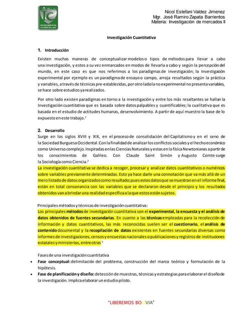 Mapa conceptual de la investigación | PDF