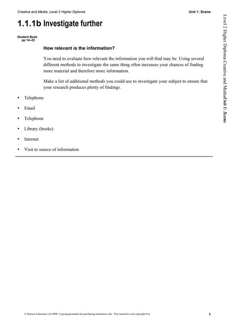 Worksheet 1.1.1b | PDF