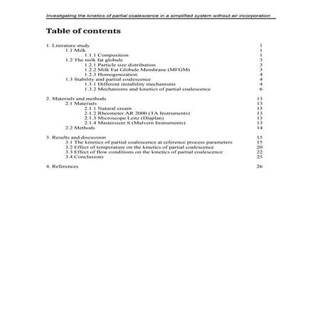 Investigating the kinetics of partial coalescence in a simplified ...