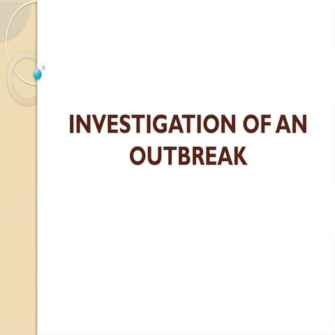 Investigation of an outbreak Pedagogy.pptx