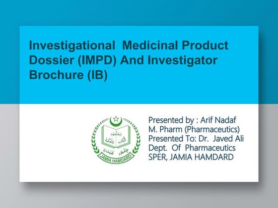 CMC, post approval regulatory affairs, etc | PDF