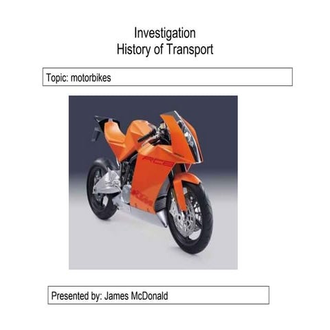 Investigation Transport by James | PPT