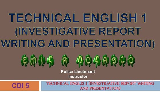 Technical English 1 | DOCX | Law