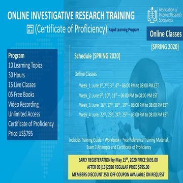 Investigative research-course-outline-for-live-classes | PPT