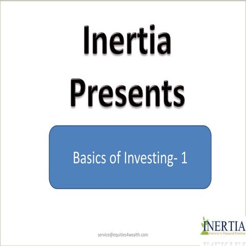 Investing basics 1 | PPTX