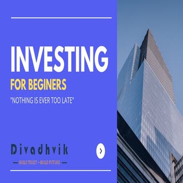 Beginner's Guide to Investing - Empower Your Financial Journey | PDF