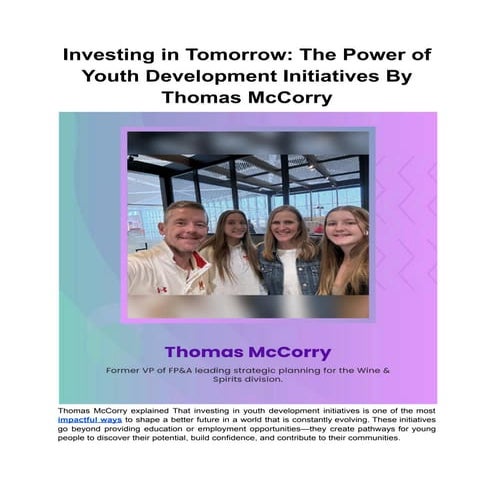 Investing in Tomorrow_ The Power of Youth Development Initiatives By ...