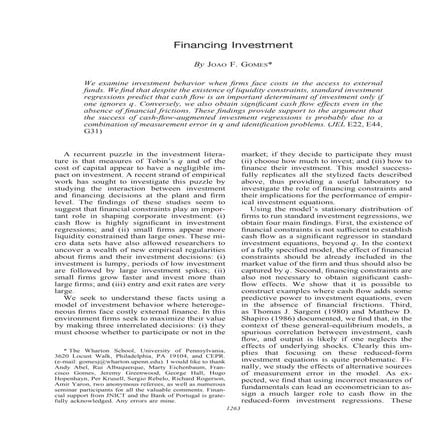 Investment | PDF | Stocks and Bonds | Personal Investing