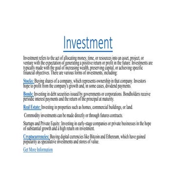 Meaning of Investment and its Features.pptx