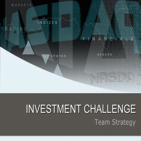 Investment Challenge Presentation | PDF