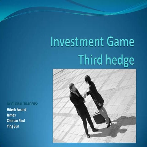 Investment Game | PPTX