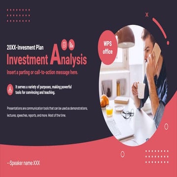 Investment Analysis for the market newbies | PPT | Free Download