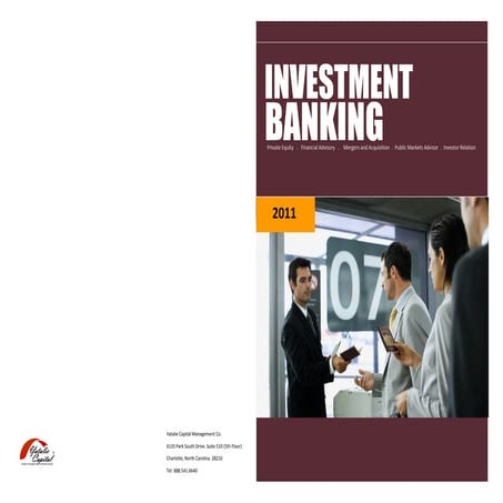 Investment banking overview | PPT