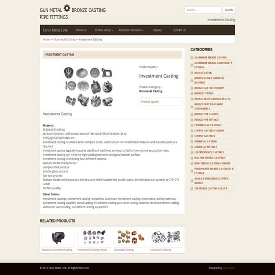 Investment casting | PDF