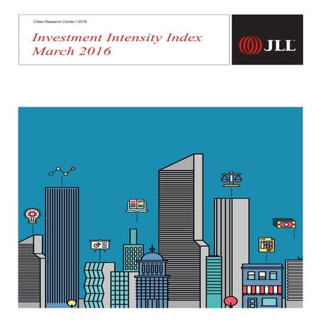 Investment Intensity Index March 2016 | PDF
