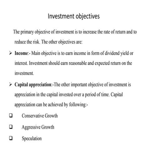 Investment Objective.pptx
