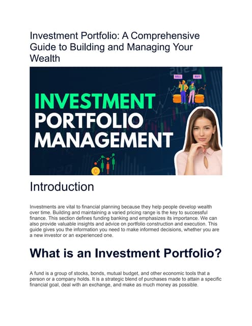 Introduction to investment management. pdf | PDF