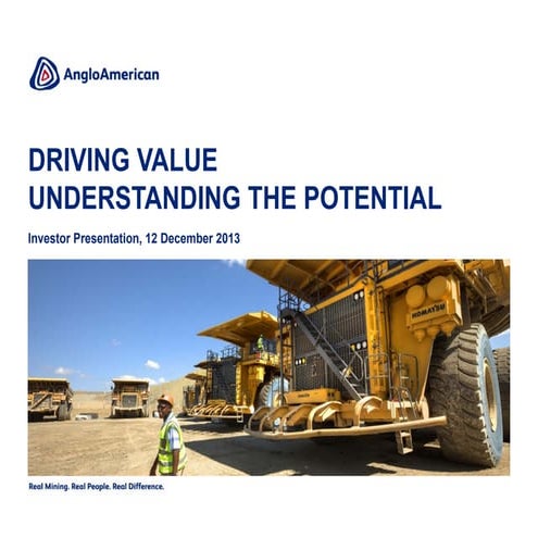 Driving value - Understanding the potential | PDF | Commodities | Economy