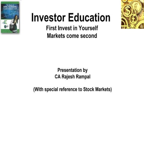 Investor Education | PPT