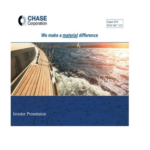 Chase Corp | PDF