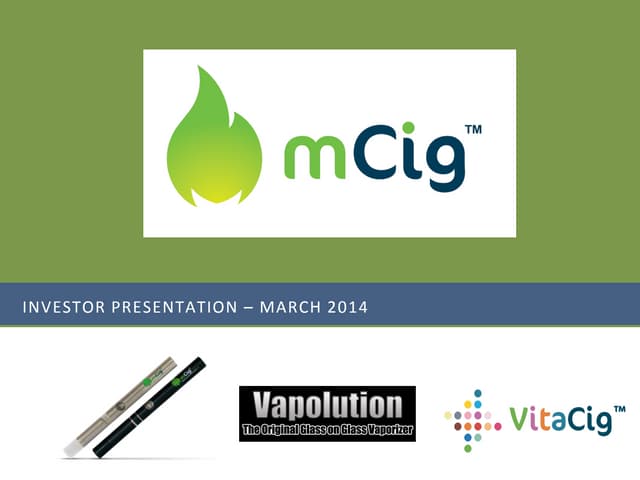 Monster Beverage 2015 Annual Presentation