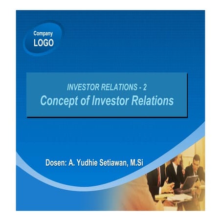 Investor Relations Concept | PDF
