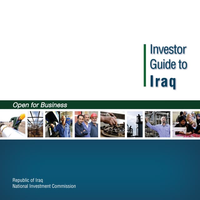 Iraq Investor Guide 2009 | PDF