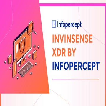 Invinsense XDR cybersecurity solutions by Infopercept | PPTX