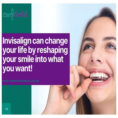 Invisalign can change your life by reshaping your smile into what you ...