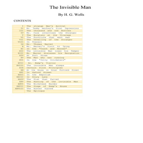 Invisible man | PDF
