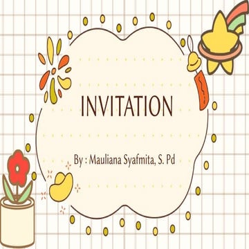 INVITATION AND GREETING CARD for class 8.pptx