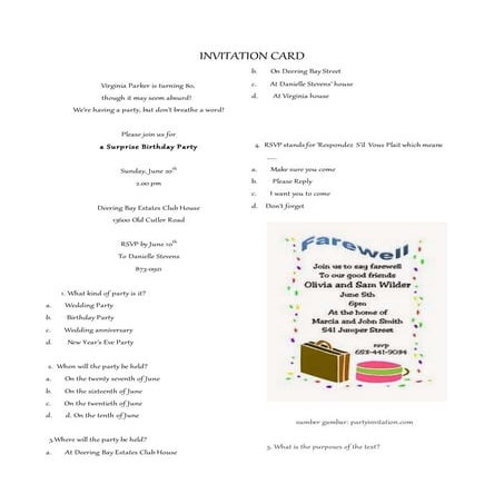 Invitation Card Moving Class Pdf 9638