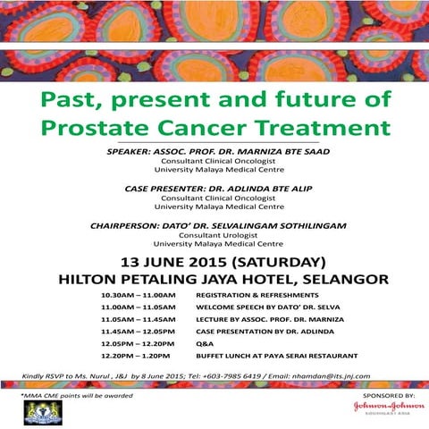 Talk on Prostate Cancer, KL | PPTX