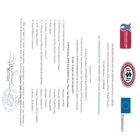 Invitation letter turkey | PDF